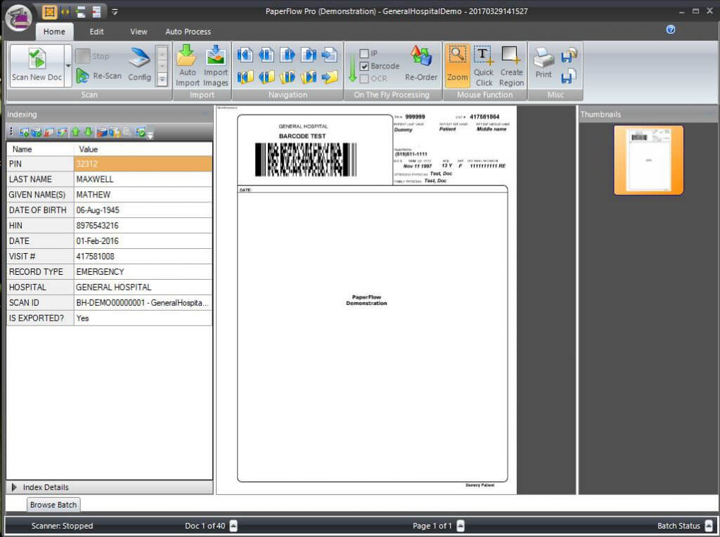 Document Capture Software - Polar Imaging