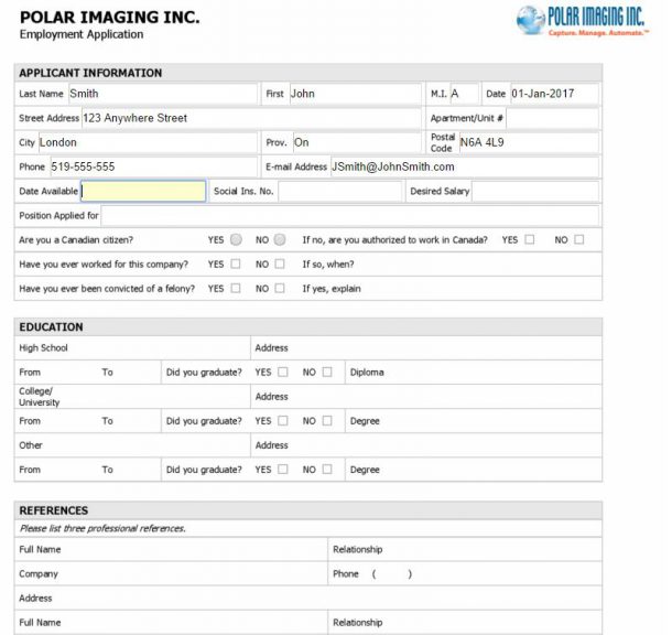 e-Forms - Polar Imaging